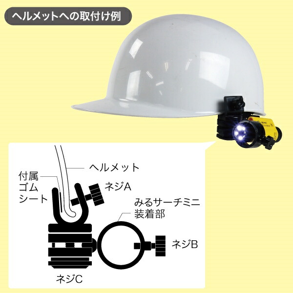 JEFCOM （法人様限定） ヘルメットホルダー（みるサーチミニ用） 1個入り 計測器 カメラ探査器 [CMS-HH] ジェフコム jefcom : プロポチ - 通販 - Yahoo!ショッピング