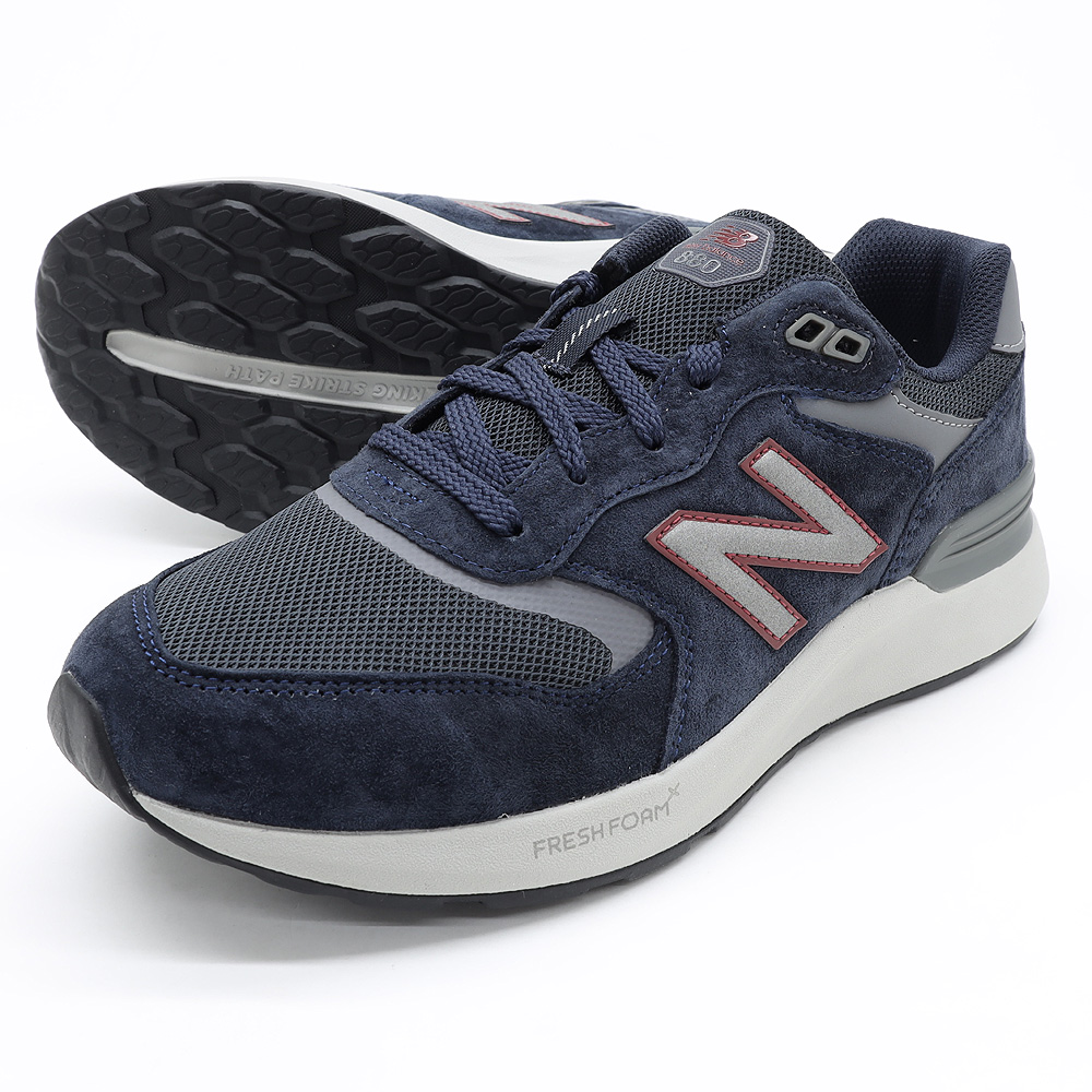 New Balance（ニューバランス） MW880 BC7 ダークネイビー 衝撃吸収 幅広 軽量 メンズ ウォーキング ローカット ...