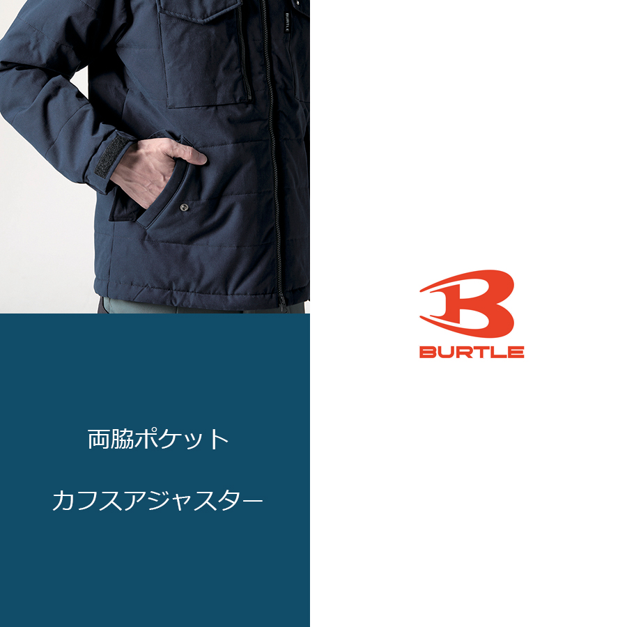 バートル ヌバックタッサー防寒ジャケット 5050 サーモクラフト対応 メンズ 防寒 アウター 作業服 作業着 ジャンパー BURTLE : プロノ Yahoo!ショッピング店 - 通販 ...