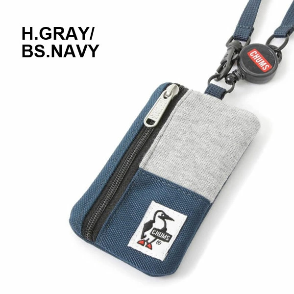 CHUMS チャムス コミューターパスケーススウェットナイロン Commuter Pass Case Sweat Nylon CH60 ...