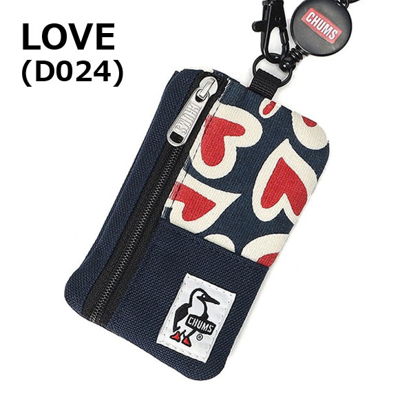 CHUMS チャムス コミューターパスケーススウェットナイロン Commuter Pass Case Sweat Nylon CH60 ...