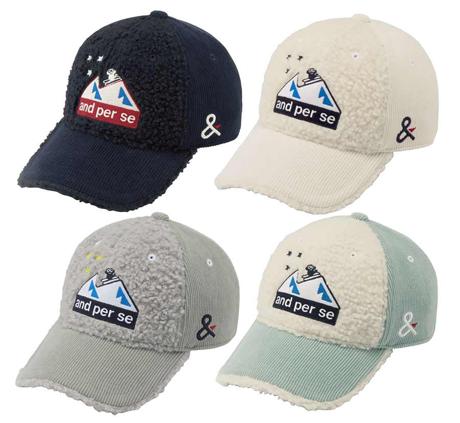 and per se（アンパスィ） 【在庫限り】and per se CAP AFF8415