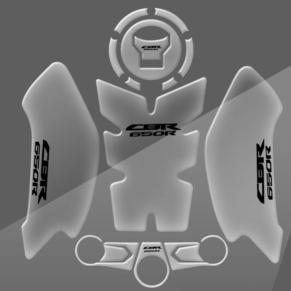 3D CRYSTAL GLUE TANK PAD FIT ホンダ CBR650R 2019 2020 2021 2022 CBR650 R ...