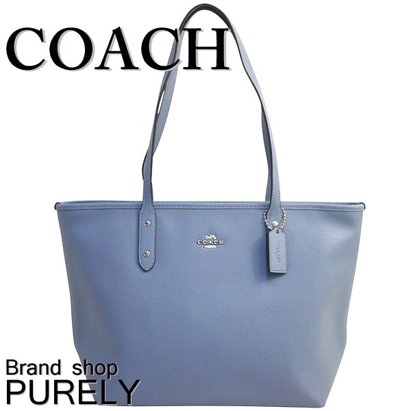COACH（コーチ） 国内発送 バッグ レディース トートバッグ COACH F58846 クロスグレイン レザー シティー ジップ トート ...