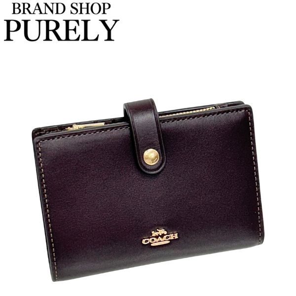 COACH（コーチ） 国内発送 財布 レディース 折り財布 レザー 2 IN 1