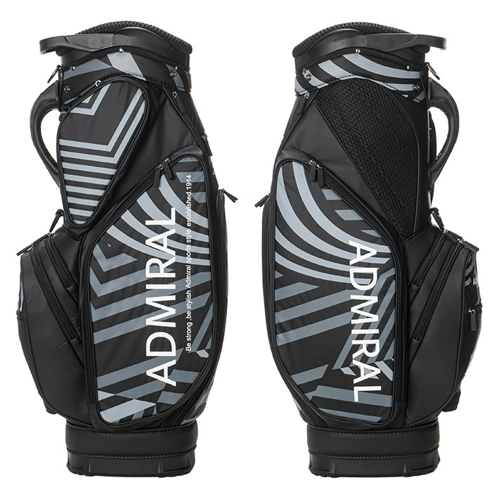 アドミラル ゴルフ 9.0型 キャディバッグ ダズルシリーズ ADMG4BC1 ゴルフバッグ カートタイプ 2024年秋冬モデル Admiral GOLF Admiral Golf（アドミラルゴルフ） アドミラル ゴルフ 9.0型 キャディ