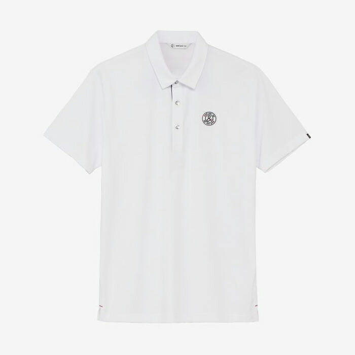 and per se（アンパスィ） 半袖 ポロシャツ ソルケア3Dワッフル メンズ