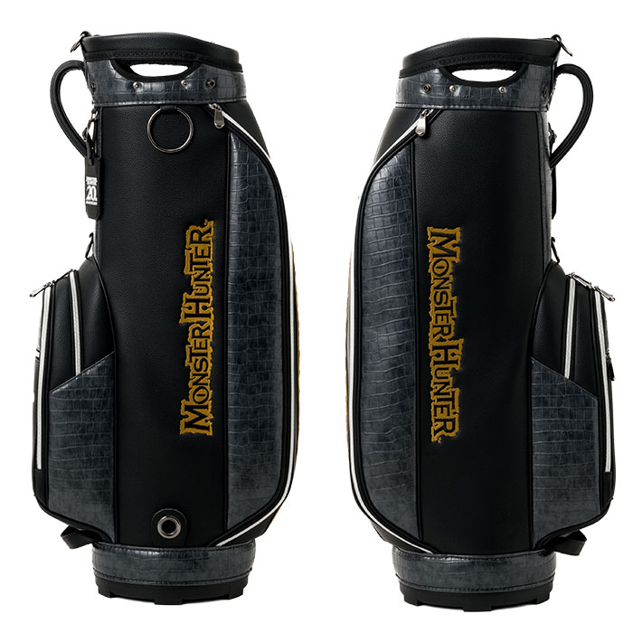 モンスターハンター ゴルフ 9.0型 20周年記念 ミラボレアス キャディバッグ CBMH-201 NBMG523F ゴルフバッグ カートタイプ 2025年秋冬モデル MONSTER HUNTER GOLF モンスターハンター ゴルフ 9.0型 20周年記念 ミラボレアス キャディ