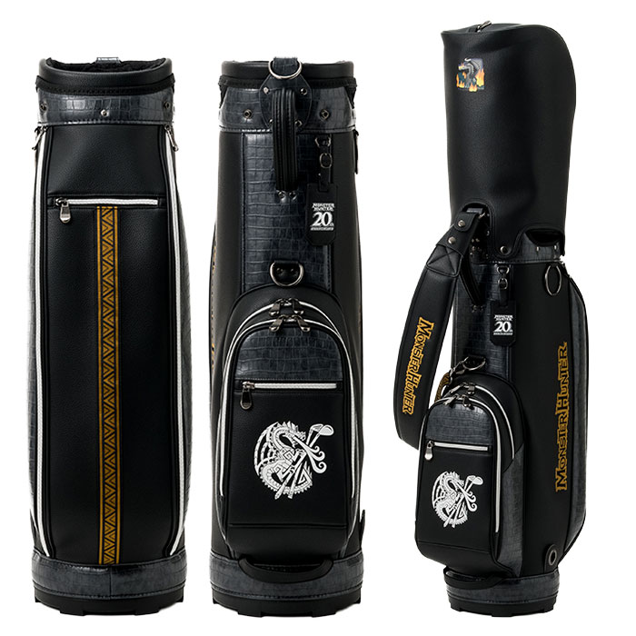 モンスターハンター ゴルフ 9.0型 20周年記念 ミラボレアス キャディ