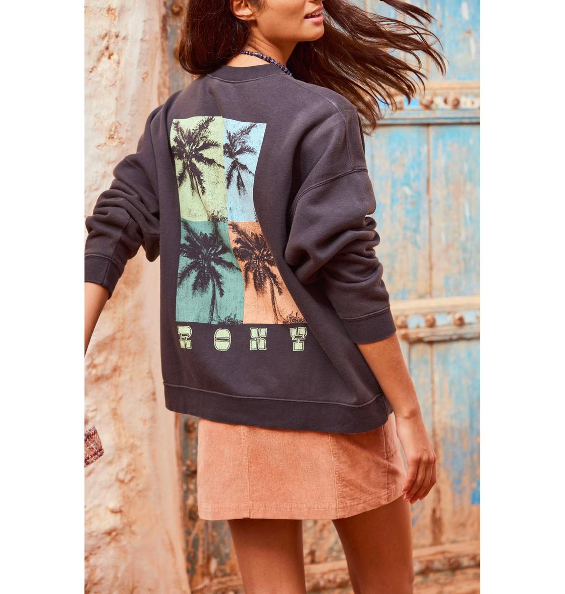 ROXY（ロキシー） 【13日-15日はボーナスストア+10％】アウトレット価格 LINEUP OVERSIZED CRE クルー プルオー : QUIKSILVER ONLINE STORE ...