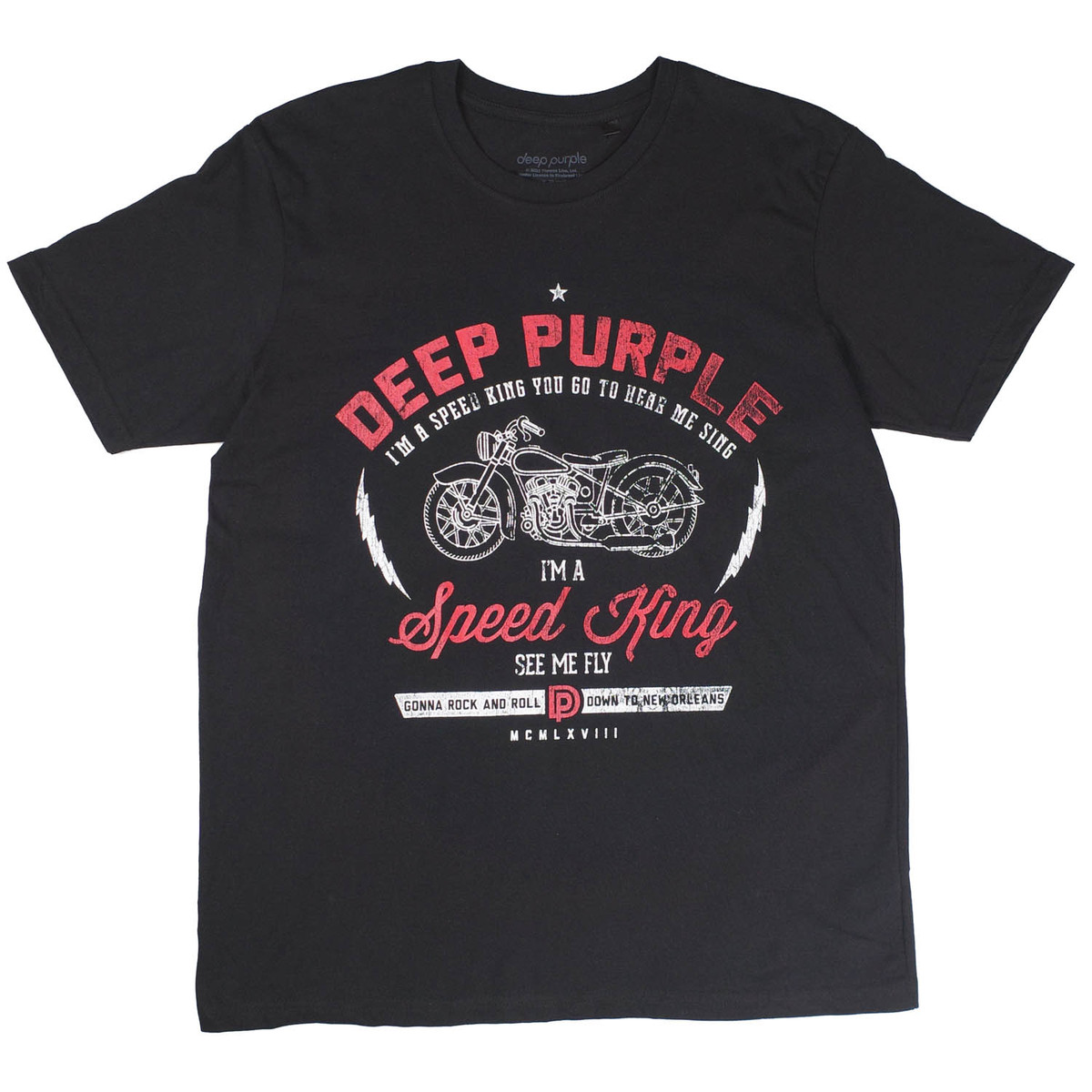 ROCK OFF 【ROCKOFF3】 ロックオフ DEEP PURPLE SPEED KING T-SHIRTS ディープパープル スピード ...