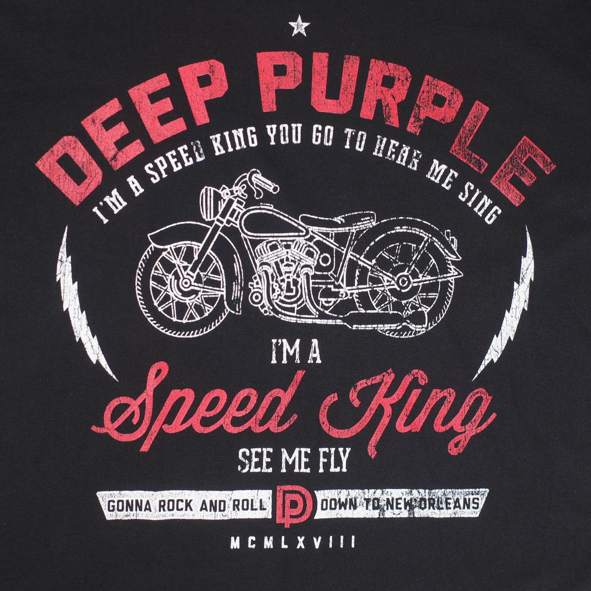 ROCK OFF 【ROCKOFF3】 ロックオフ DEEP PURPLE SPEED KING T-SHIRTS ディープパープル スピード ...