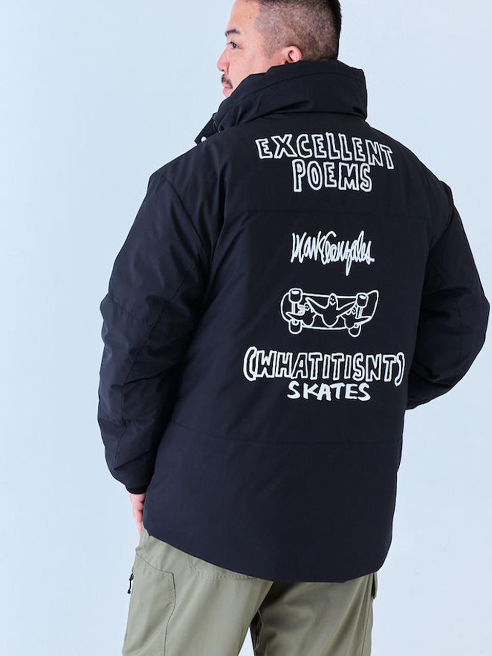 中綿ジャケット メンズ 大きいサイズ 中綿ブルゾン 防風 スタンド