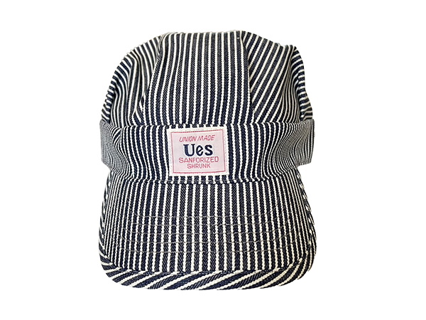 UES（ウエス） ワークキャップ 82W ヒッコリー 帽子 CAP アメカジ 定番