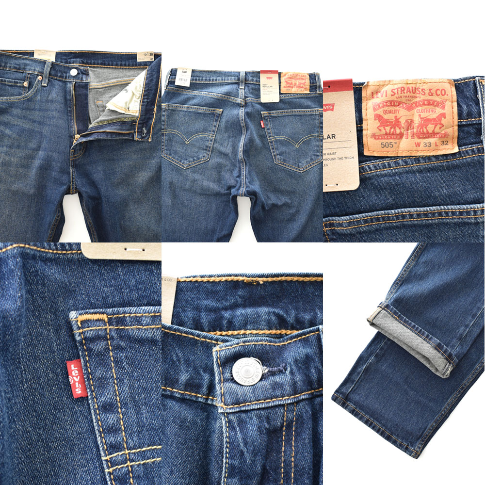 Levi's（リーバイス） Levi`s levis 505 デニムパンツ ジーパン ジーンズ パンツ レギュラーストレート レギュラー ...