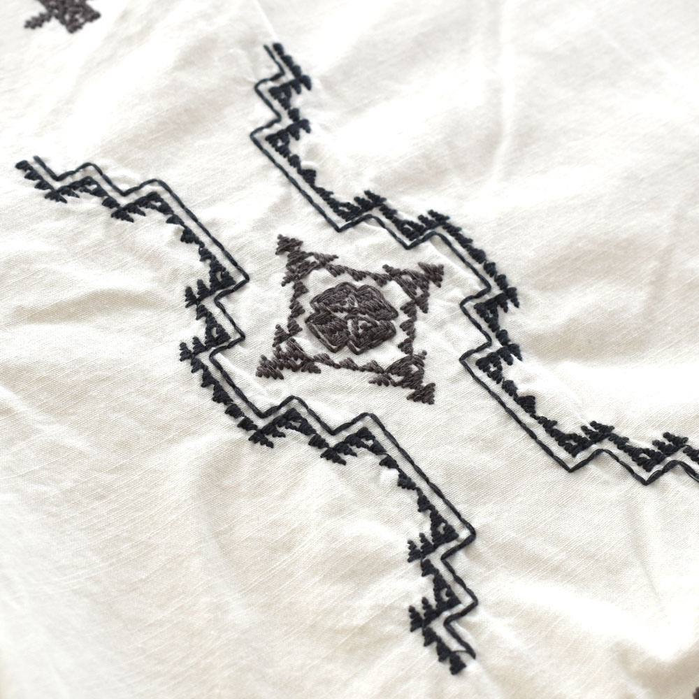 PENDLETON（ペンドルトン） 長袖シャツ エンブロイダリー オープンカラー長袖シャツ 4475-7005 メンズ レディース 開襟 刺繍 ボックスシルエット ネイティブ柄 : レイダース ...