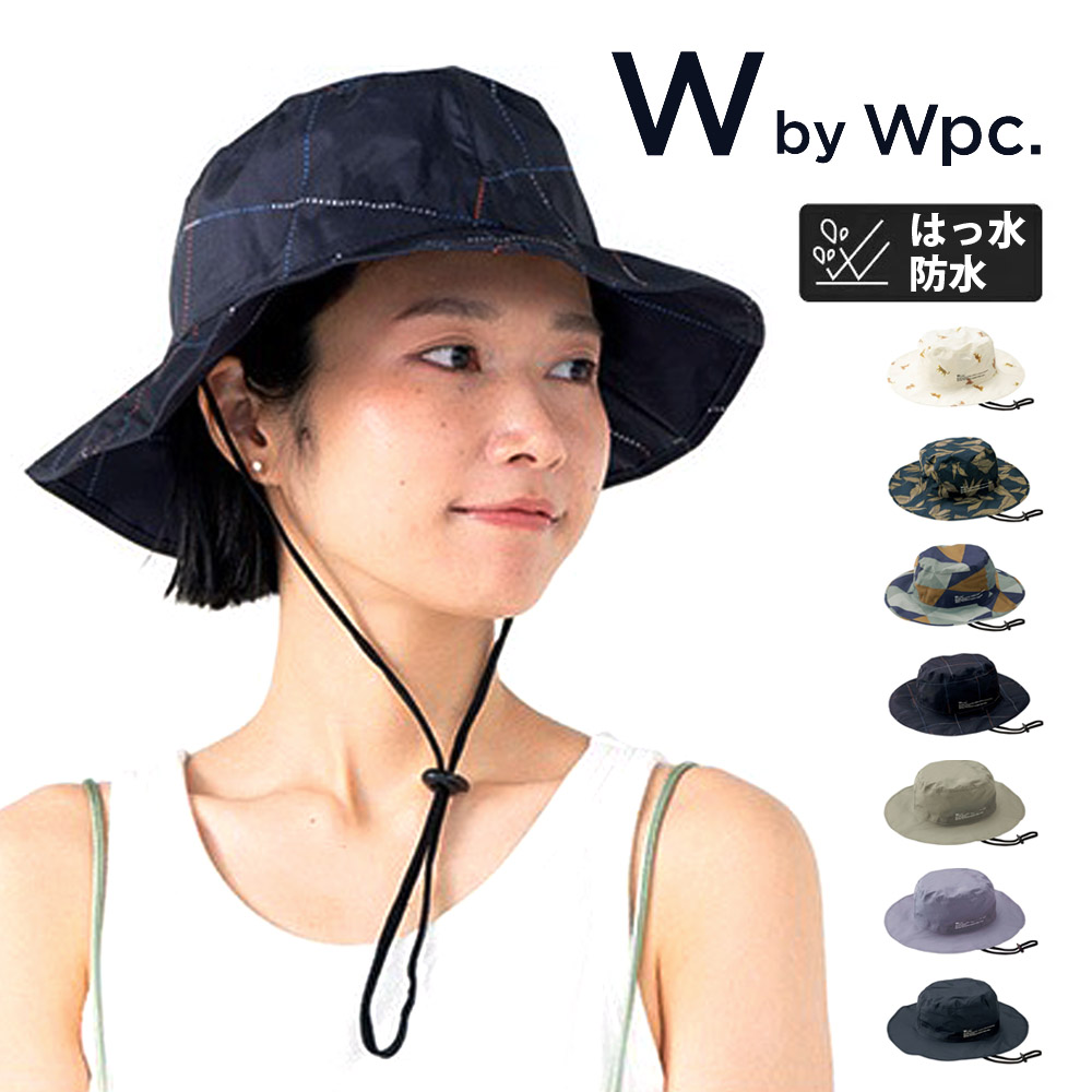 Wpc. W by Wpc ダブリュ バイ ダブリュピーシー ワールドパーティー 帽子 レインサファリハット RAIN SAFARI HAT ...