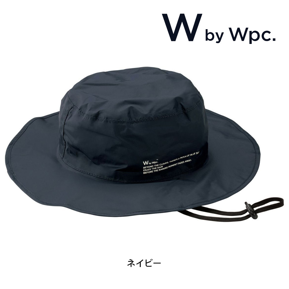 Wpc. W by Wpc ダブリュ バイ ダブリュピーシー ワールドパーティー 帽子 レインサファリハット RAIN SAFARI HAT ...