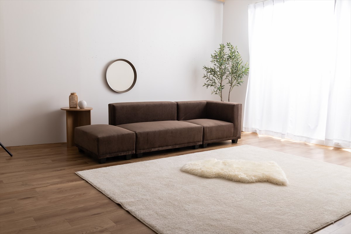 ソファー 2人掛け ロータイプ おしゃれ ナチュラルモダン コーデュロイ シンプル 二人掛け オットマン付き2点セット : 楽装屋 - 通販 ...