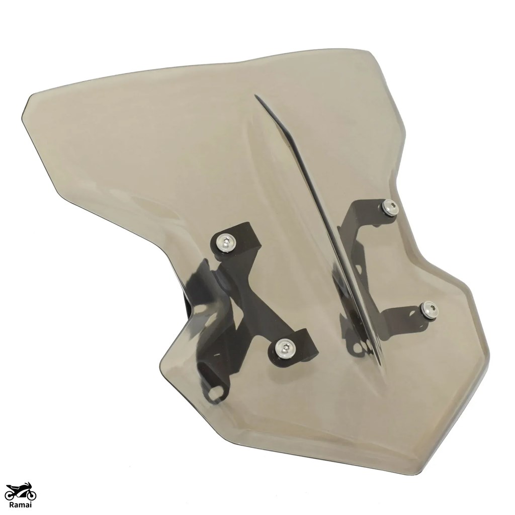 WAASE Front Windscreen Windshield Fly Screen Shield with Bracket For ...