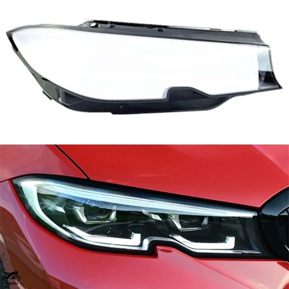 Headlight Cover For BMW 3 Series G20 G28 320i 330i 325Li 2020 2021 2022 ...