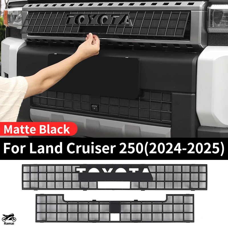 トヨタ ランドクルーザー 250 2024 2025 1958 プラド LC250 FJ250 フロント グリル Anti-mosquito ...