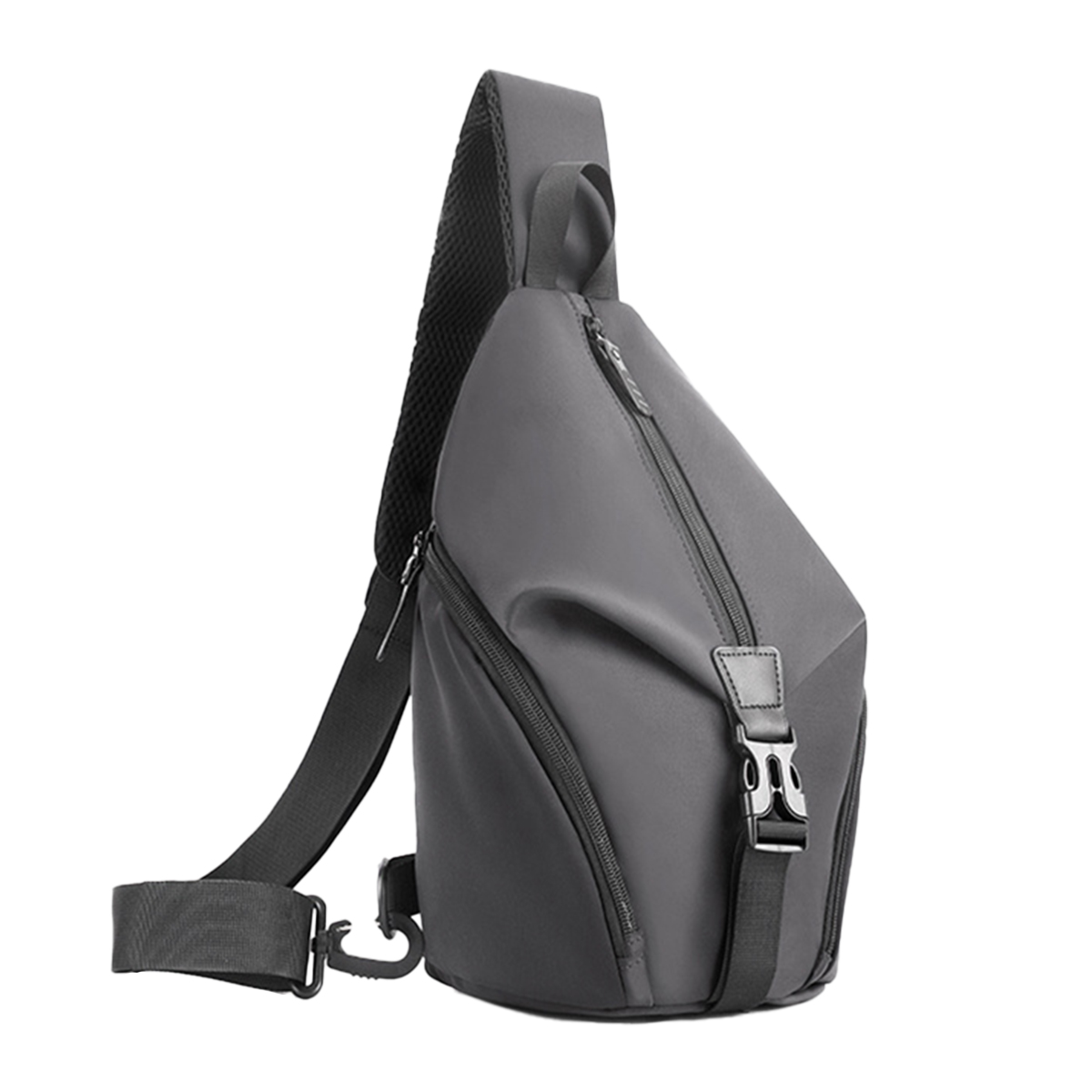 made in underground osaka.japan ボディーバッグ OJ-1501 グレー(代引不可)【送料無料】 GISELLE ボディバッグ メンズ 大容量 大きめ 斜め掛け 軽量 三角 撥水