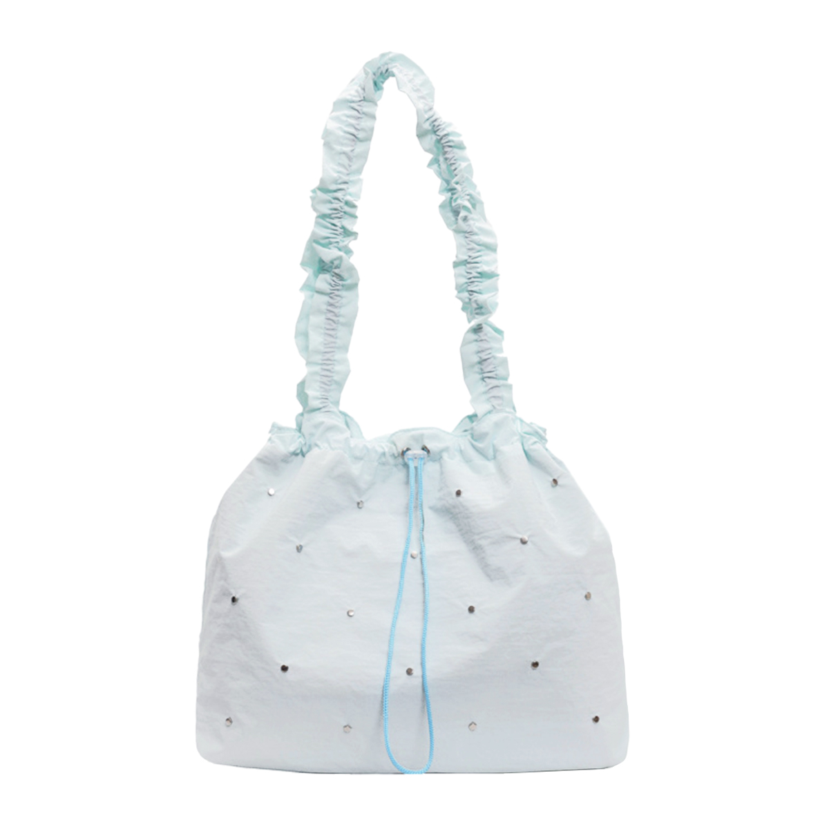 GISELLE トートバッグ レディース ギャザー ナイロン A4 肩掛け 軽量 撥水 大容量 巾着 大きめ 通学 旅行 : RARELEAK - 通販 - Yahoo!ショッピング