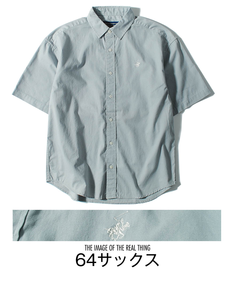 BEVERLY HILLS POLO CLUB（ビバリーヒルズポロクラブ） 半袖シャツ メンズ ブランド おしゃれ 大人 5分袖 シャツ 無地 ...