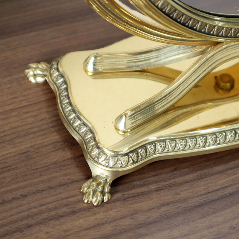 イタリア製 真鍮 スタンドミラークラシック アンティーク ゴールド ミラー 卓上 卓上ミラー 鏡 REC3-1256 : リエルショップ - 通販 - Yahoo!ショッピング