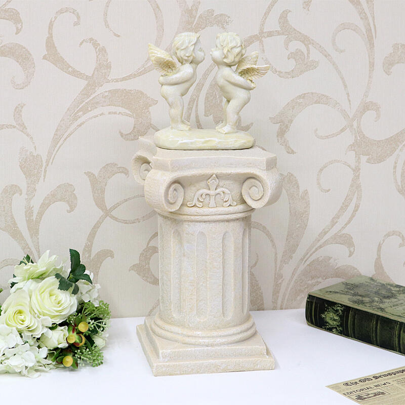 ガーデンファニチャー エンジェルキスオブジェ おしゃれ かわいい 天使 庭 置物 REP-7538 : リエルショップ - 通販 - Yahoo!ショッピング