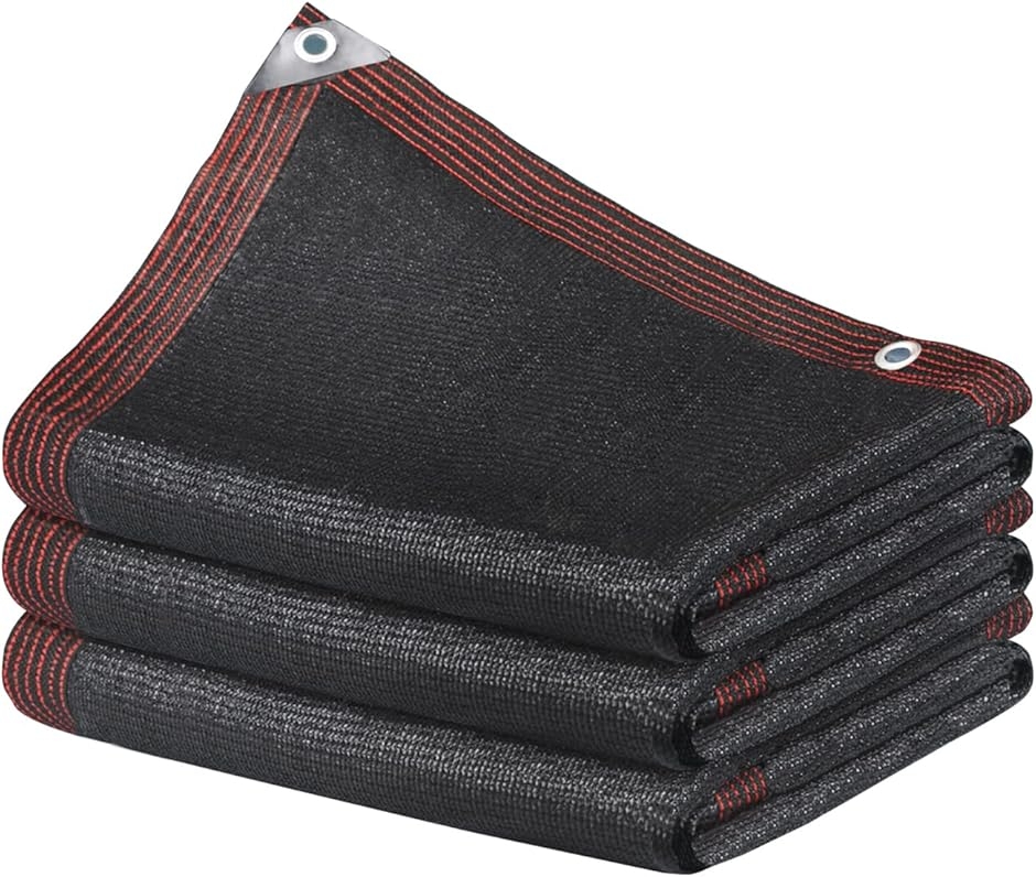 遮光ネット 日よけ シェード ベランダ目隠し 農業用 植物 園芸用 高密度の厚さのポリエチレン 3mx6m MDM(ブラック, 3mx6m) : REAPRI - 通販 - Yahoo!ショッピング