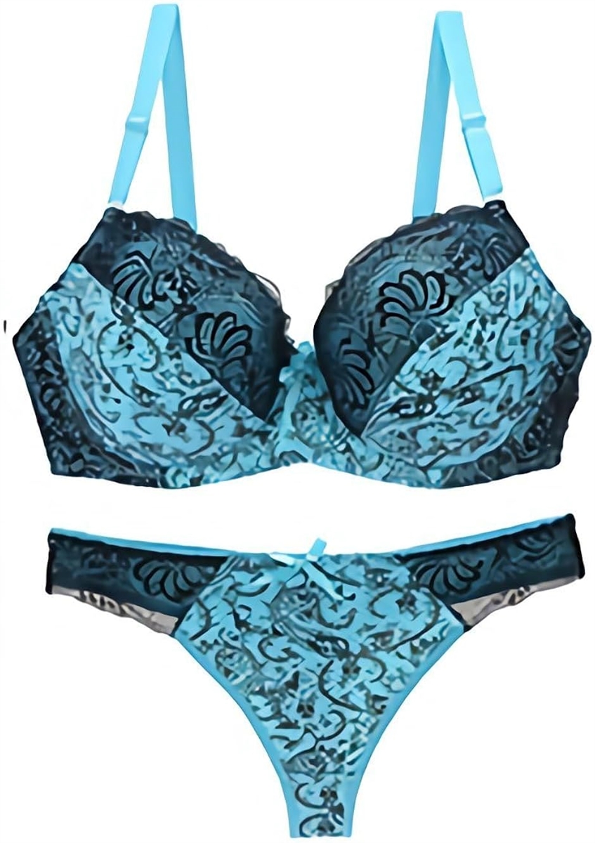 ブラジャー ショーツ セット セクシー ランジェリー B75/M、ブルー MDM(ブルー, B75/M) : REAPRI - 通販 - Yahoo!ショッピング