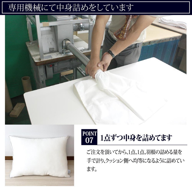 機能クッションブランドandmore ダウンクッション 60×60cm 中身 機能クッションブランドandmore ダウンクッション 60×60cm 中身