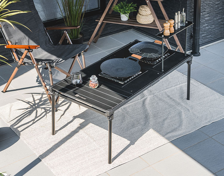 タフまるが2つ置ける マルチテーブル 折りたたみ アウトドアテーブル