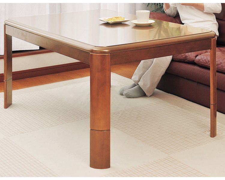 3段階調節できるリビングこたつ 75×105cm 高さ調節 かわいい おしゃれ