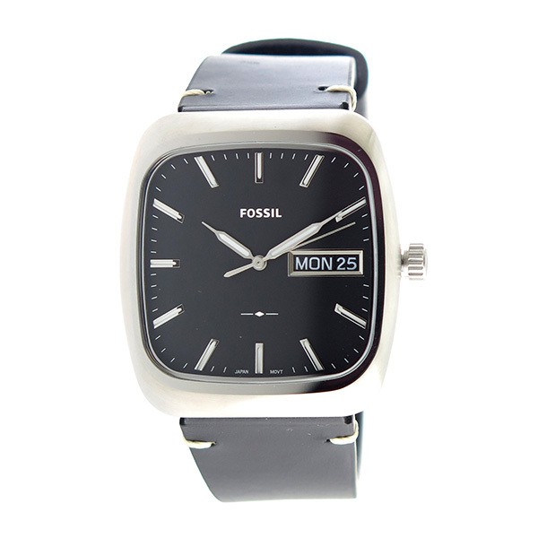 ンドは フォッシル FS5376 ブラック リコメン堂 - 通販 - PayPayモール FOSSIL クオーツ メンズ 腕時計 時計 メーカーと