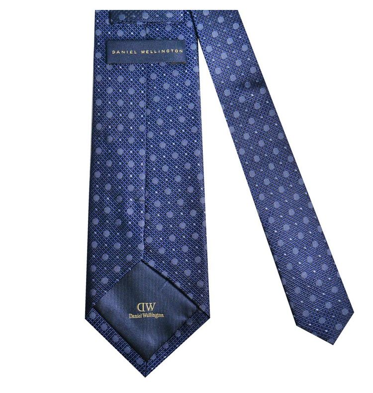 ダニエルウェリントン ネクタイ&タイバー&カフス 3点セットNAVY DW02800013(代引不可)【送料無料】 ダニエルウェリントン ネクタイ&タイバー&カフス 3点セットNAVY