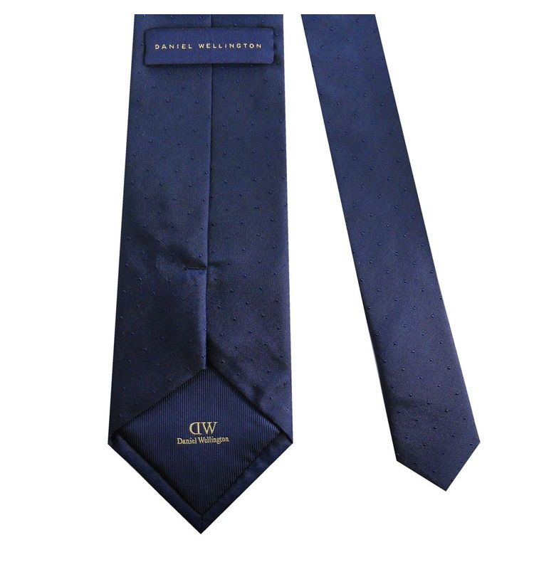 ダニエルウェリントン ネクタイ&タイバー&カフス 3点セットNAVY DW02800020(代引不可)【送料無料】 ダニエルウェリントン ネクタイ&タイバー&カフス 3点セットNAVY