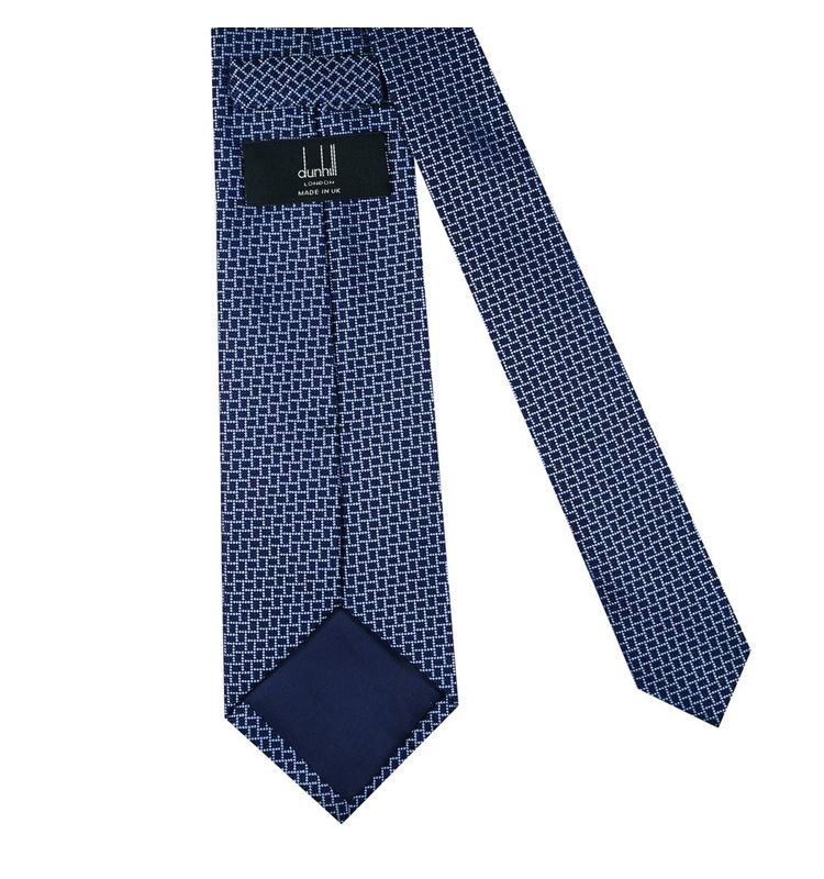 ダンヒル ネクタイ dunhill メンズ ブライトブルー シルク イタリア製