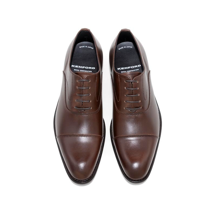 KENFORD（ケンフォード） 公式 KENFORD KP22 ストレートチップ ブラウン ビジネスシューズ メンズ REGAL ...
