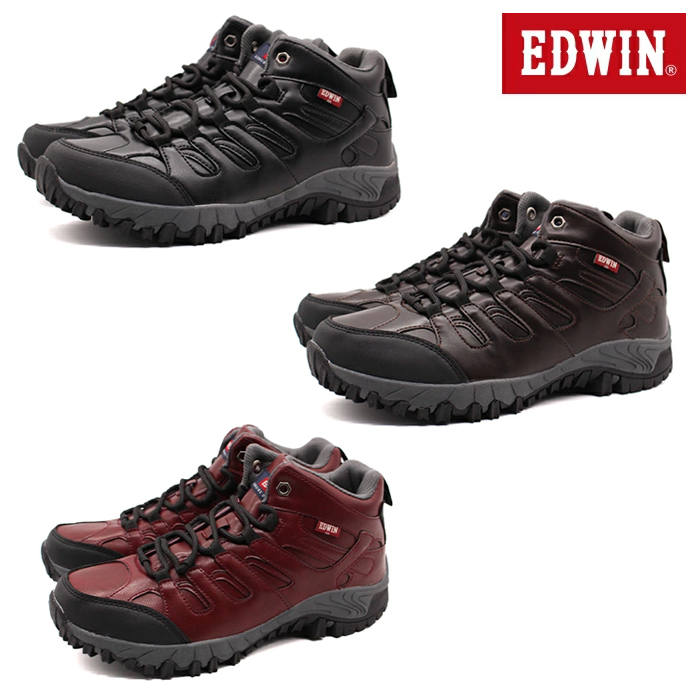 EDWIN エドウィン EDM-676 メンズ スニーカー 靴 カジュアルシューズ 防滑 4cm防水 ミッドカット : Reload スニーカー sneaker メンズ - 通販 ...