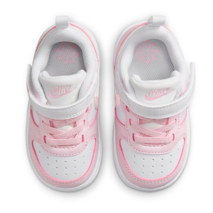 NIKE（ナイキ） DV5458 105 COURT BOROUGH LOW RECRAFT キッズ ベビー ローカット シンプル カジュアル ...