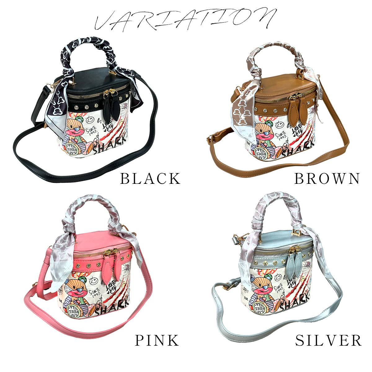 ハンドバッグ レディース ショルダーバッグ 小さめ かわいい 2way クマ 手提げ トートバッグ 自立 軽い クマハンドバッグ 送料無料 ...