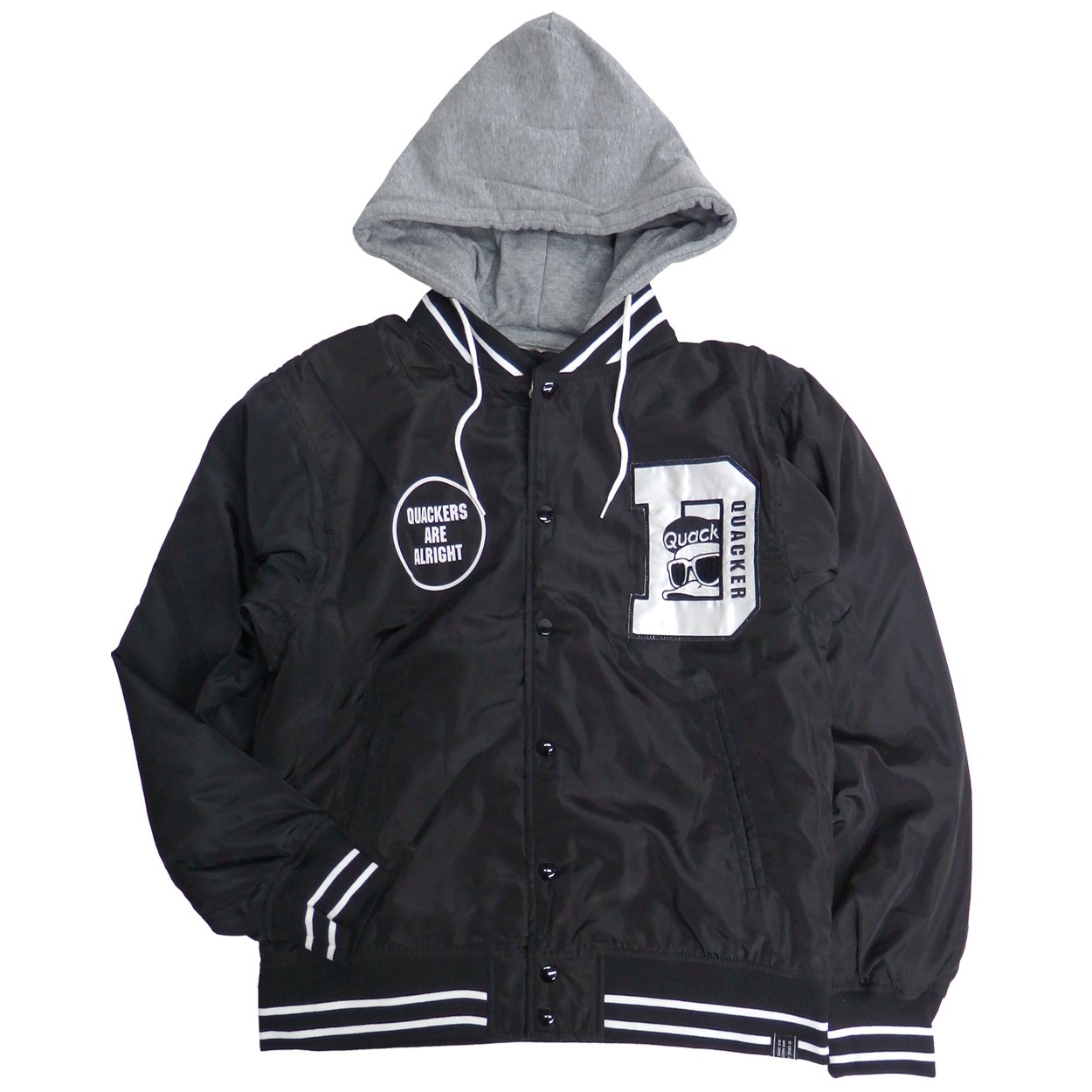 DUCK DUDE ジャケット アヒルプリント スタジャン ダックデュード ビーワンソウル メンズ アウター JBL-177 ...