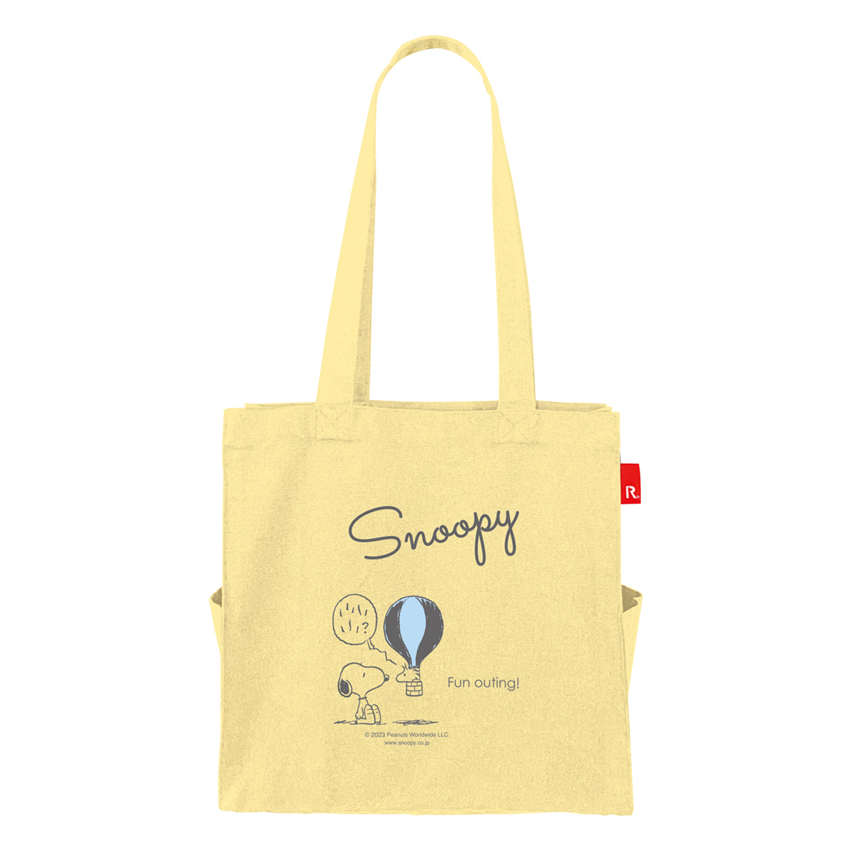 ROOTOTE スヌーピー ピーナッツ ルートート トートバッグ A4 8310 軽量 リサイクルコットン IP ミディアム BOX ...