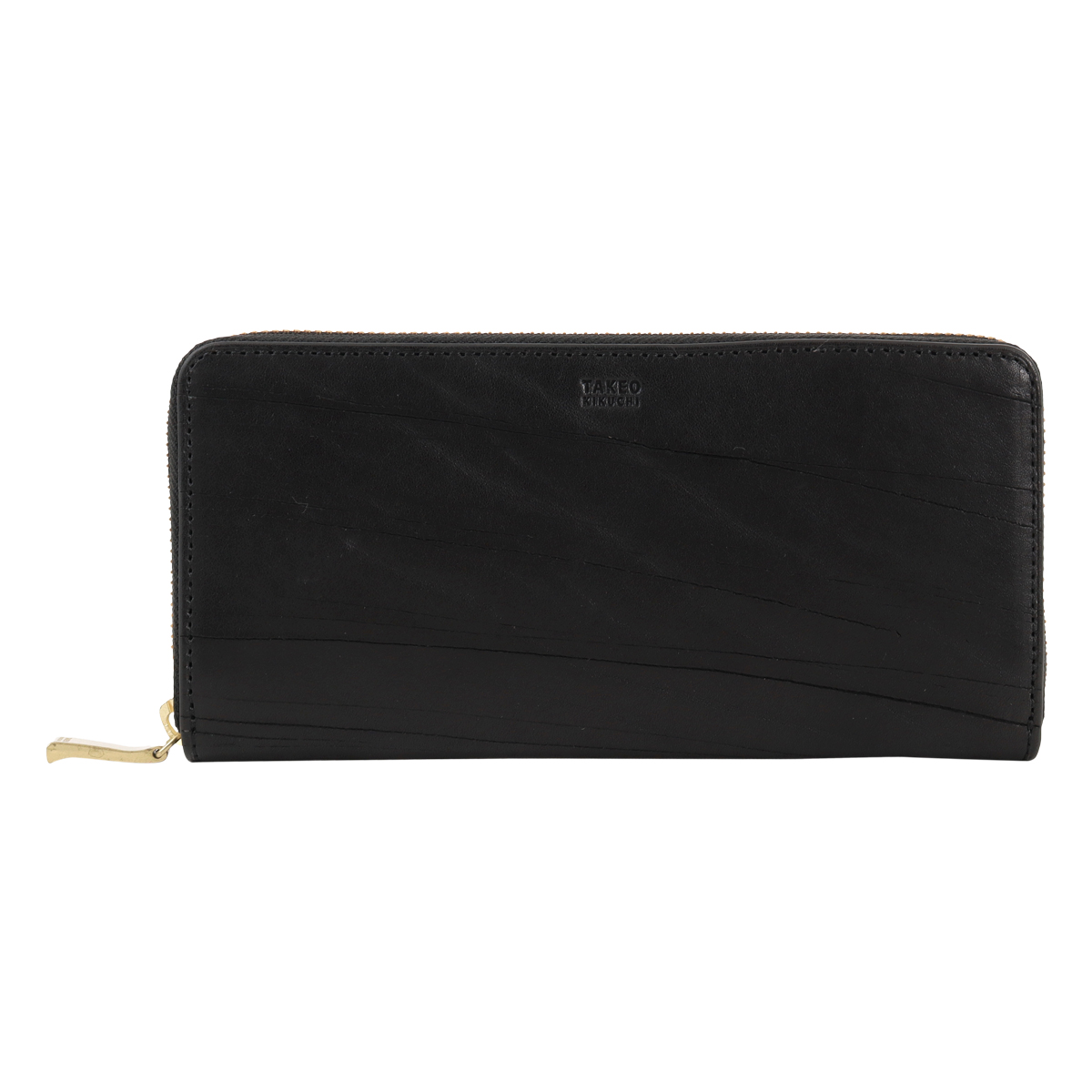 TAKEO KIKUCHI（タケオキクチ） 長財布 ラウンドファスナー 本革