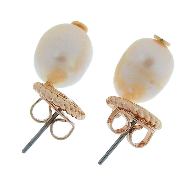 TORY BURCH トリーバーチ アクセサリー レディース ピアス イヤリング アウトレット ローズゴールド ROPE LOGO DROP ...