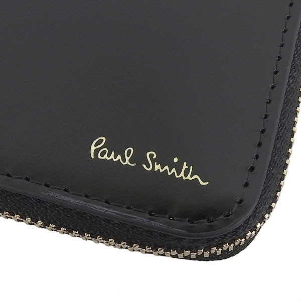Paul Smith ポールスミス 財布 メンズ 2つ折り 折財布 コンパクト アウトレット レザー ブラック BPS565 10 : FASCINO(ファッシノ)Yahoo!店 - 通販 ...