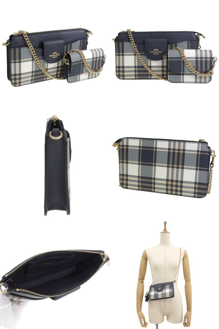 COACH（コーチ） COACH GARDEN PLAID POPPY XBODY バッグ ショルダー